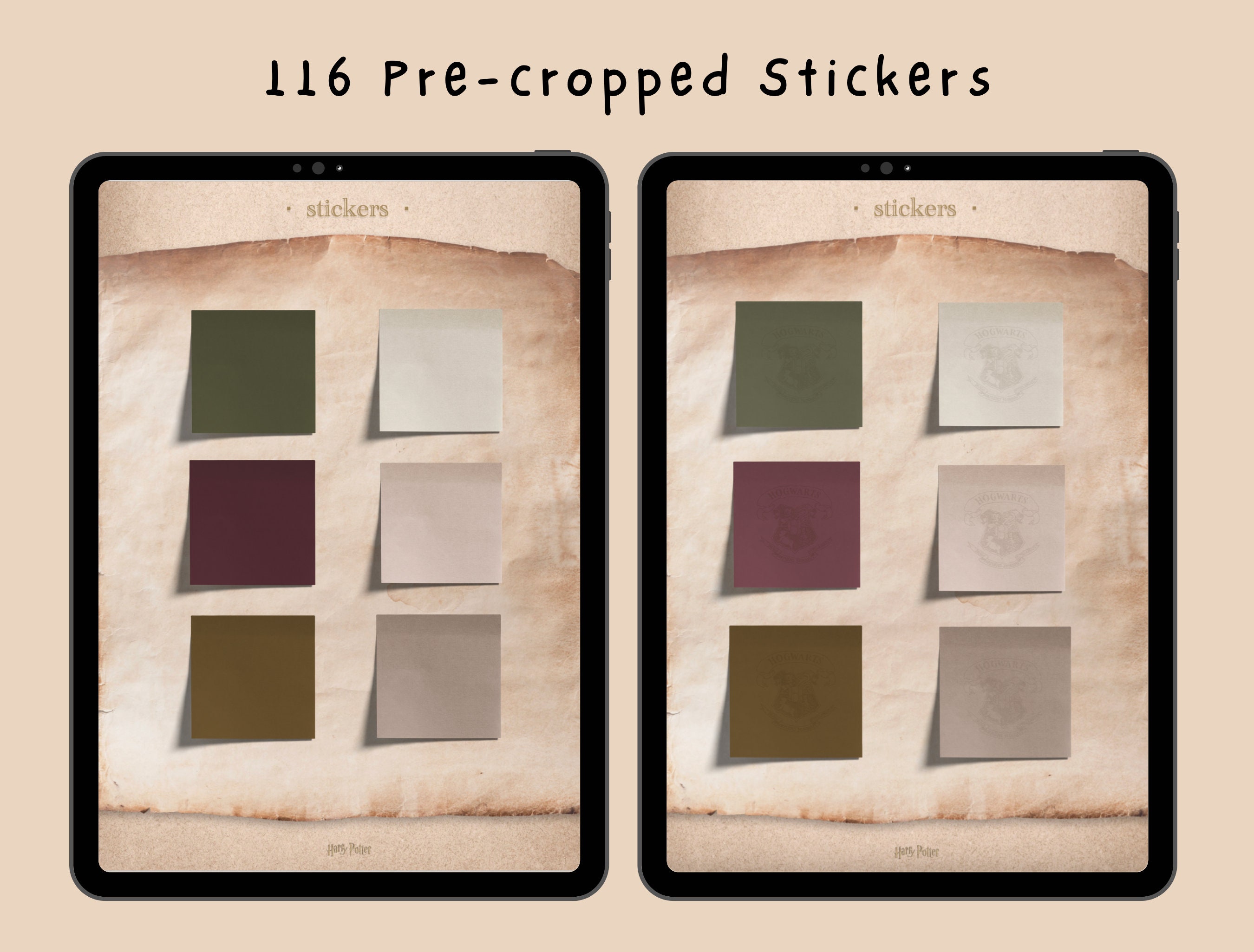 Wizardry Digital Stickers, HP Theme, Wizarding World, Hogwarts School ...