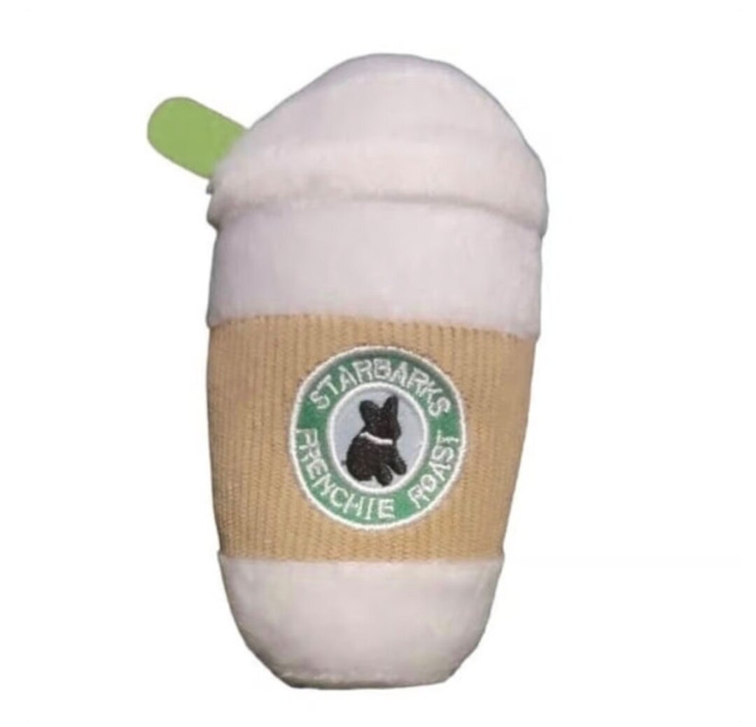 Starbarks Frenchie Roast Coffee Dog Toy - Etsy
