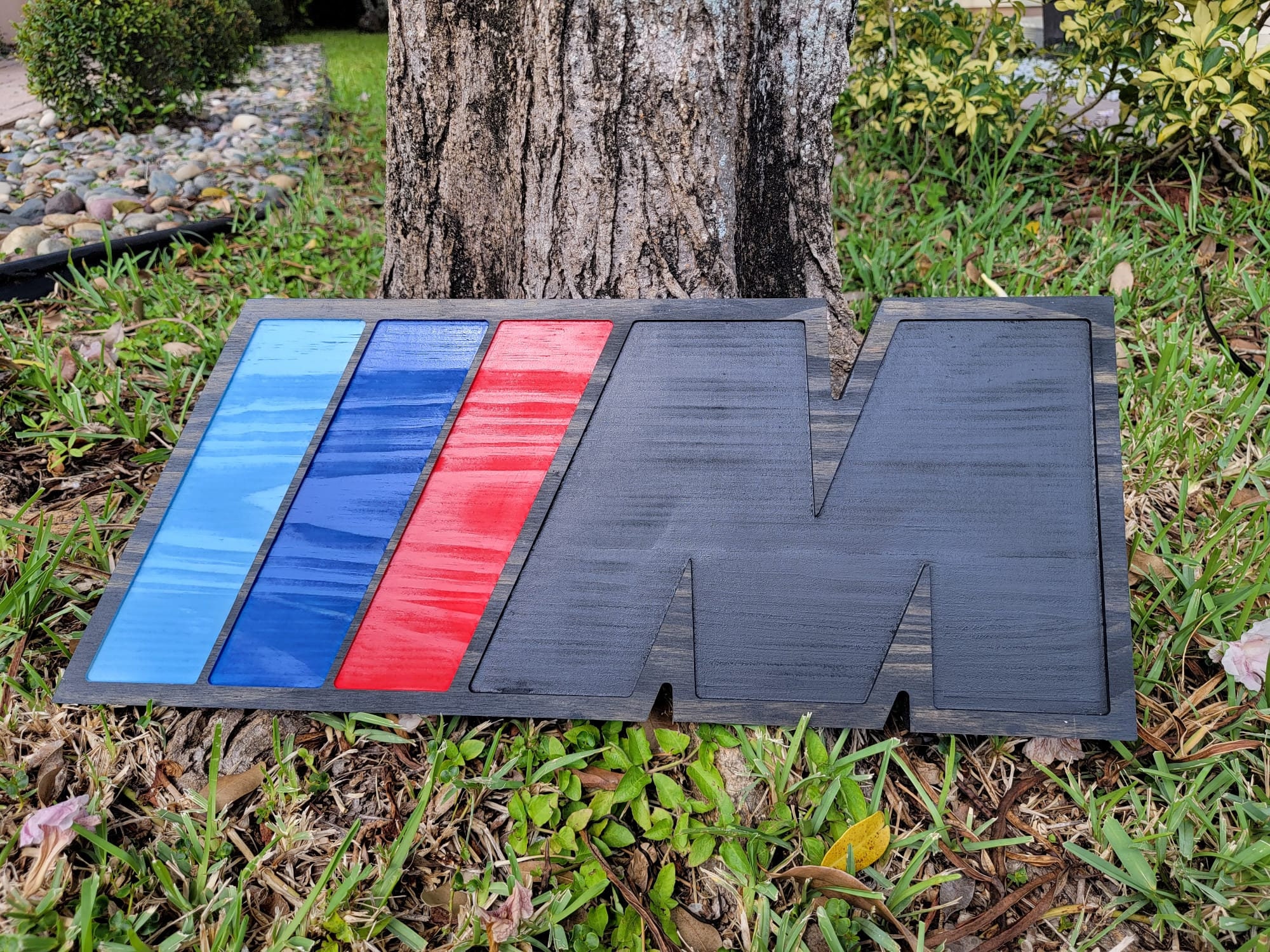 BMW M Sport Wood Engraved Sign - Etsy