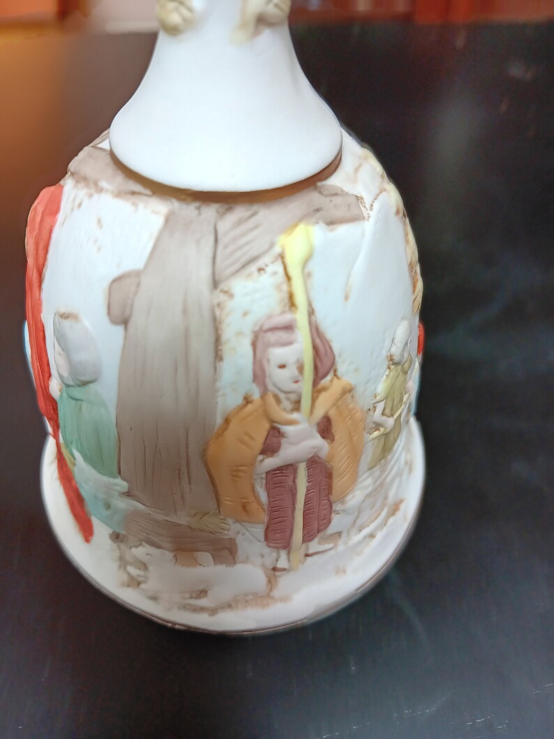 1986 Lefton the Bethlemem Collection Nativity Scene Porcelain Bell - Etsy
