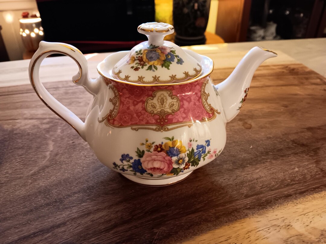 Royal Albert Lady Carlyle Mini Teapot - Etsy