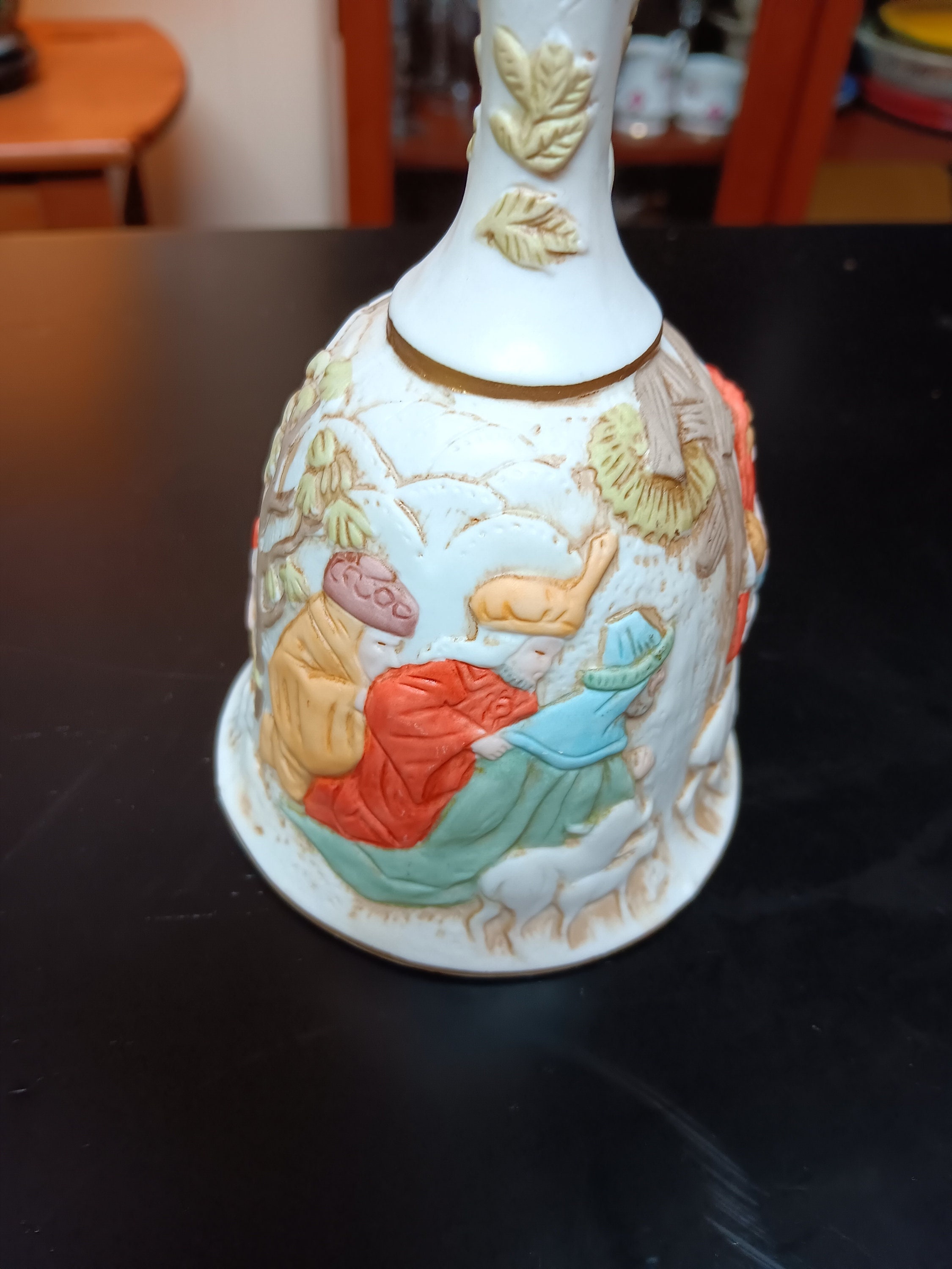 1986 Lefton the Bethlemem Collection Nativity Scene Porcelain Bell - Etsy