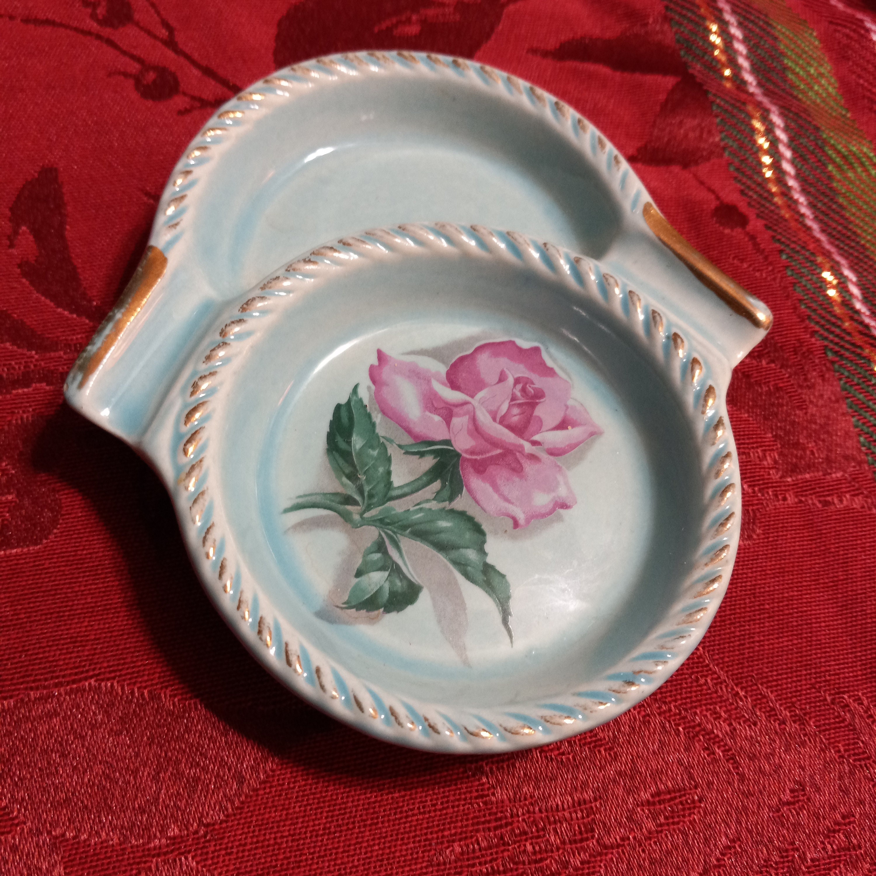 RARE Vintage Holley Ross Sip and Smoke Coaster Ashtray Combo - Etsy