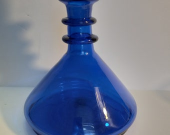 Blenko Vintage Decanter - Etsy