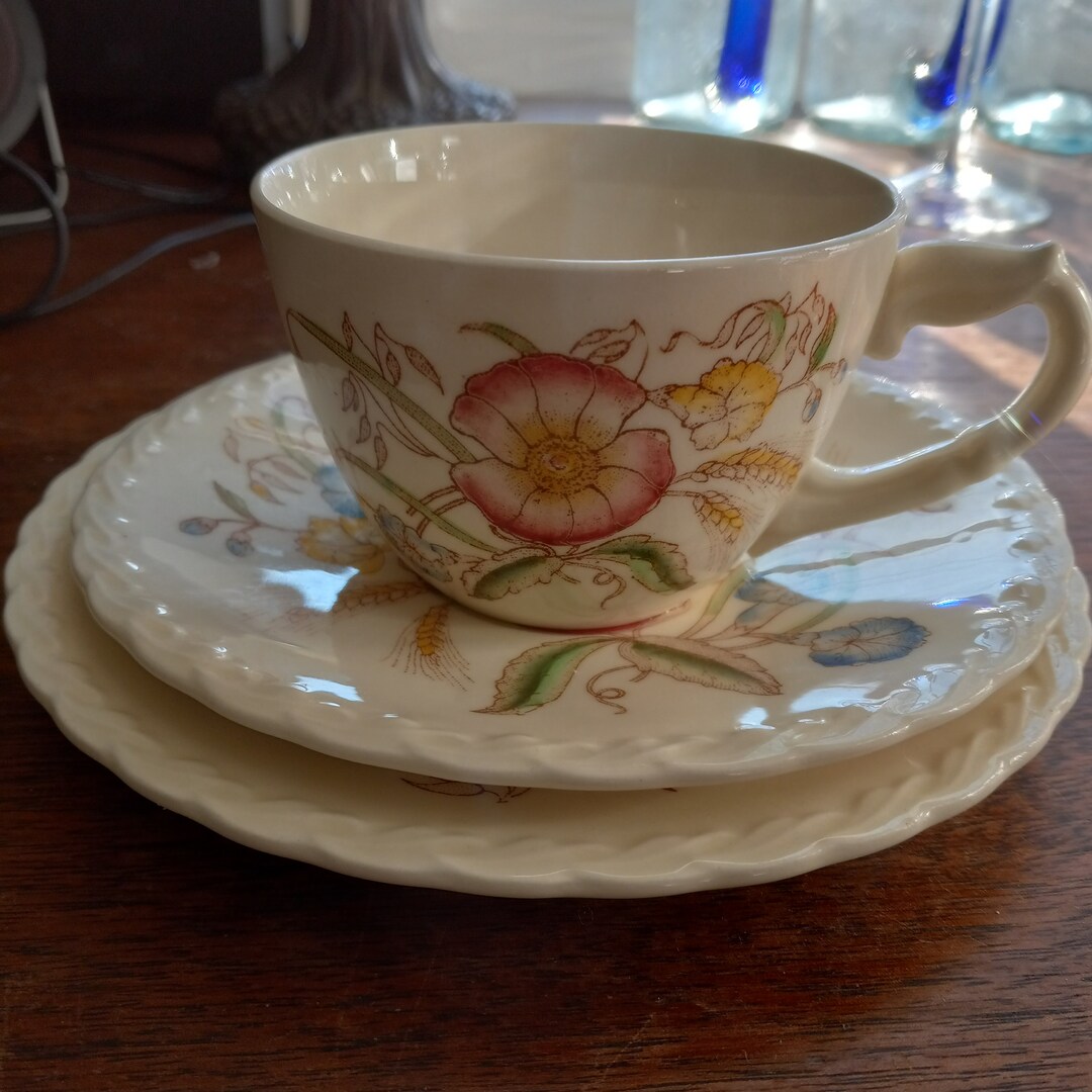 Vintage Rare Harmony House Sears Dinnerware Set of Cup, Saucer and ...