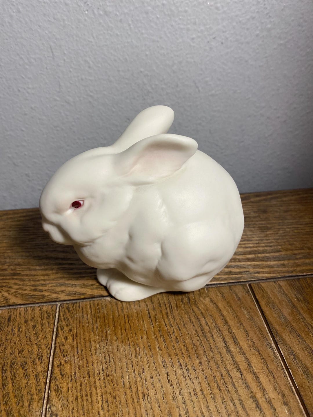 Vintage Cybis Porcelain Figurine Mr. Snowball Bunny Florida White ...