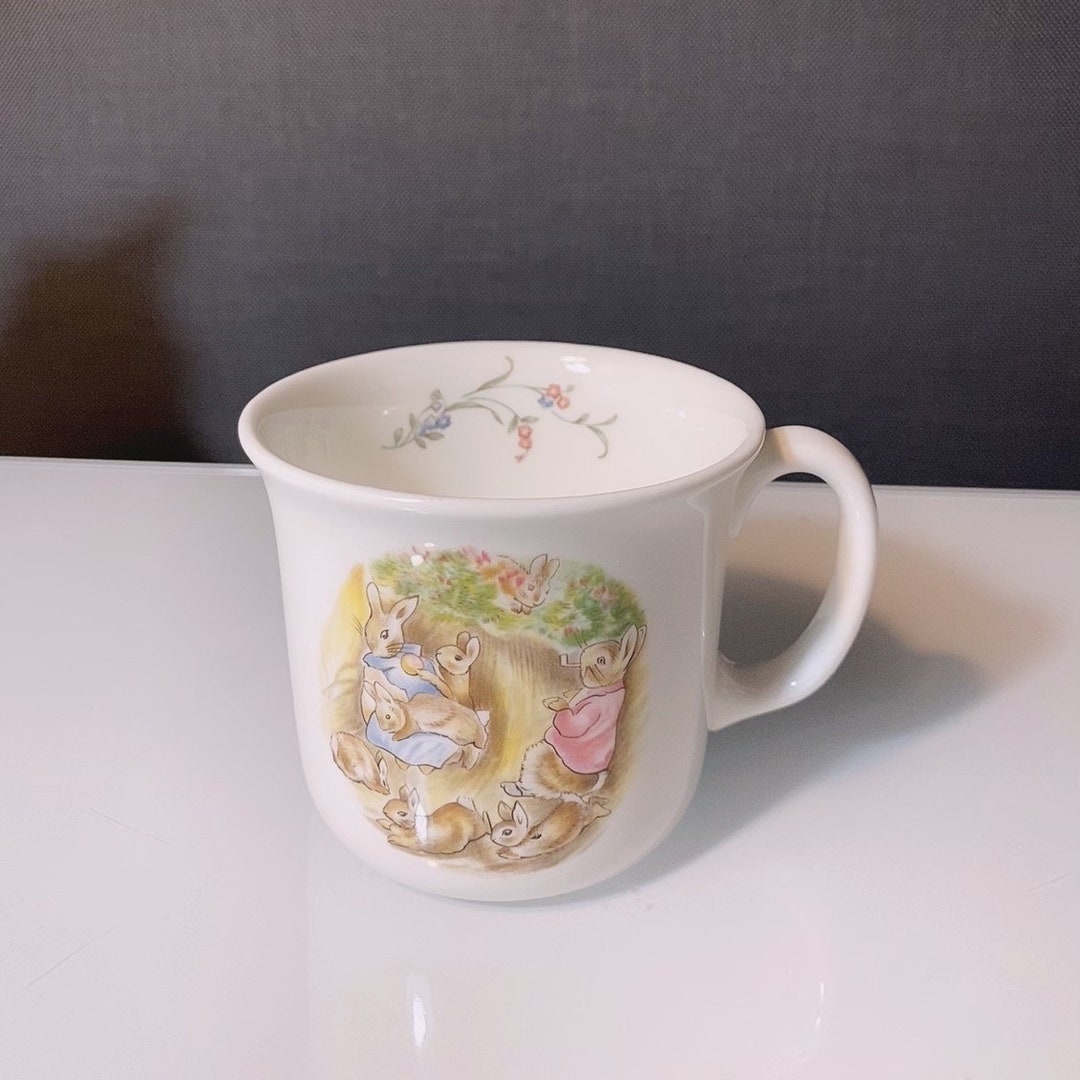 The World of Beatrix Potter Royal Albert Bone China Cup 1986 Flopsy ...