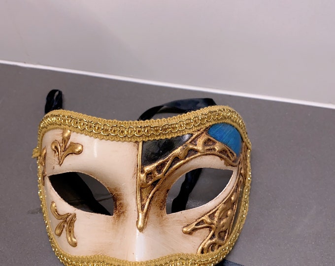 Original Hand Painted Venetian Mask Made in Italy - Etsy