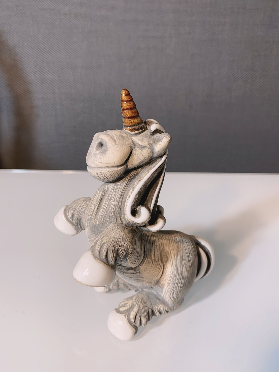 Artesania Rinconada Unicorn Hand Made Caramic Figure Made in Uruguay - Etsy