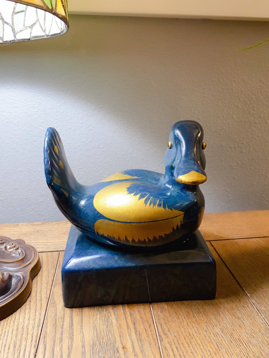 Gumps Porcelain Duck, Made in Italy - Etsy