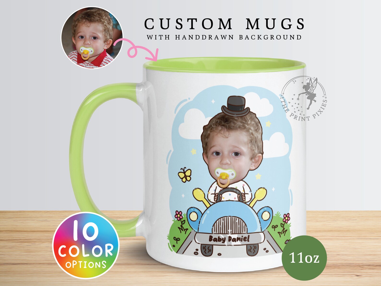 Personalized Coffee Mug for Dad, Custom Ceramic Coffee Mug, Mug With ...