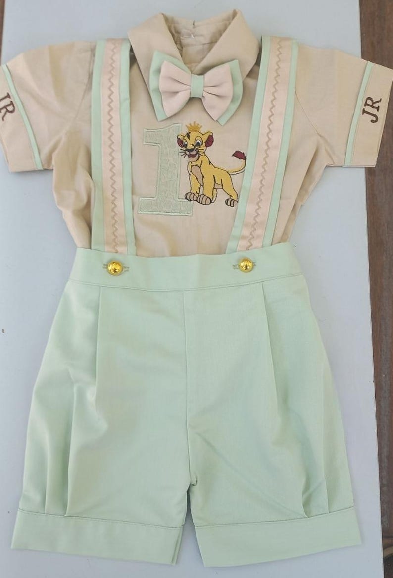 Personalized Boys Simba Lion King 1st Birthday Custom Safari Wild One ...