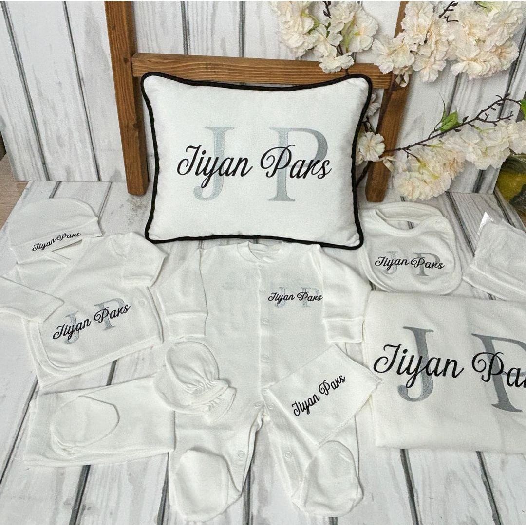 Personalized Newborn Hospital Coming Home Set Custom Name Baby Shower ...