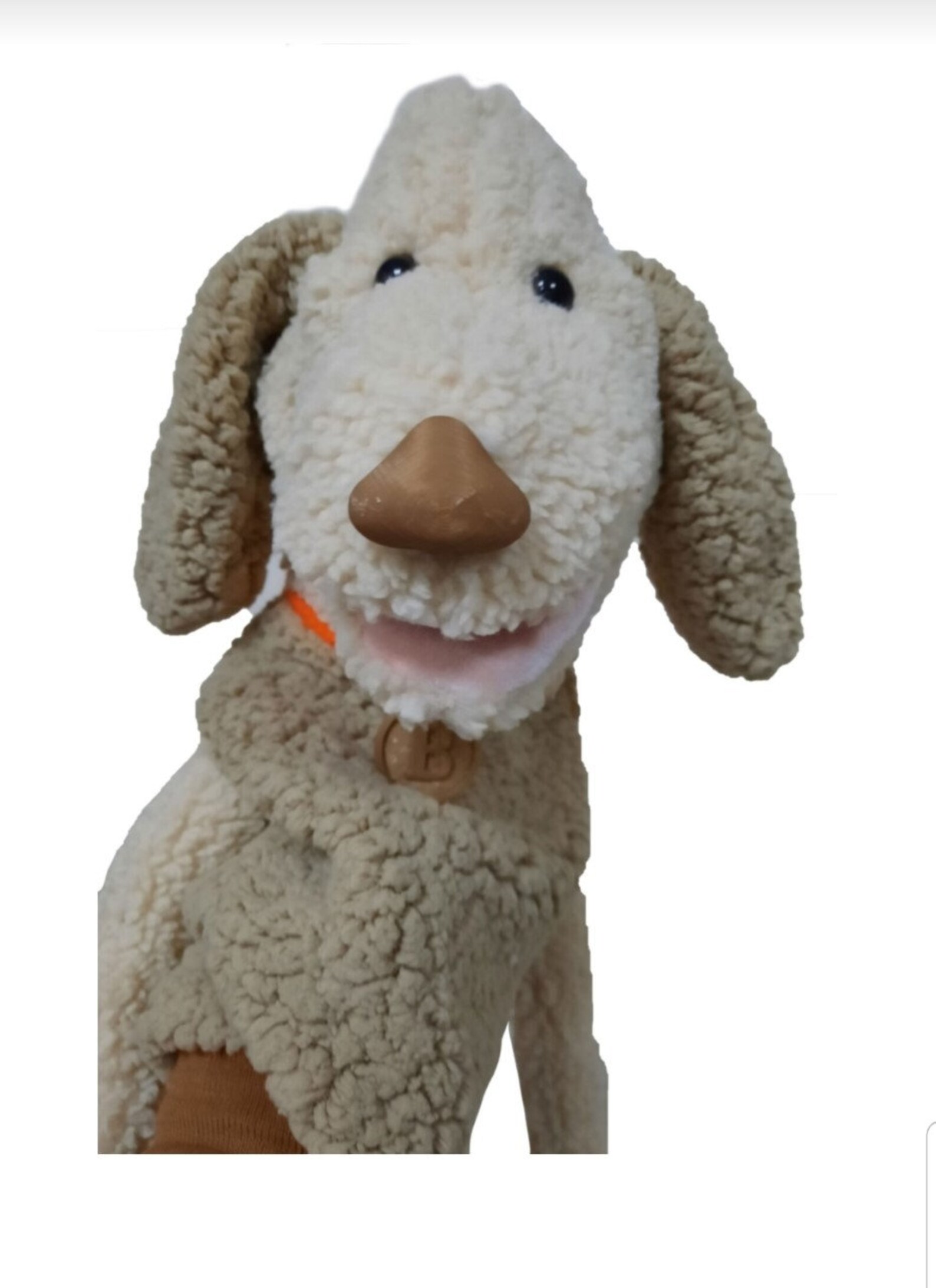 Handmade Adult Size Plush Dog Hand Puppet Toy High Quality - Etsy