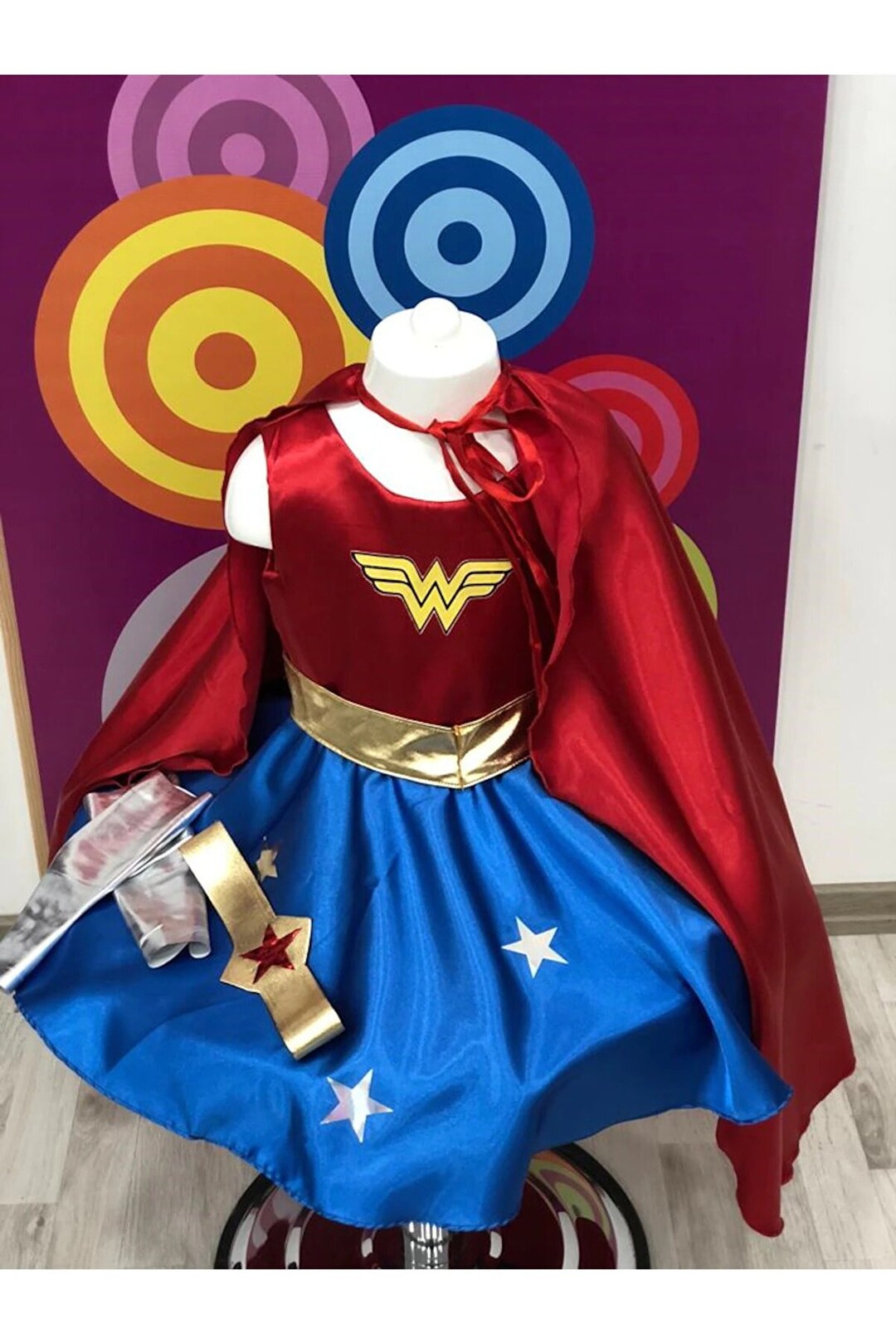 Custom Made Girls Wonder Woman Birthday Party Outfit Girl Superhero ...