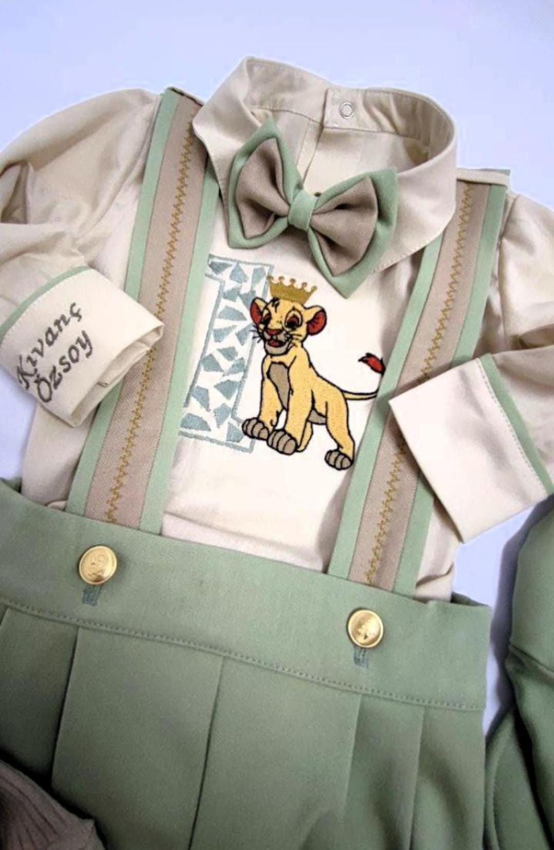 Personalized Boys Simba Lion King 1st Birthday Custom Safari Wild One ...