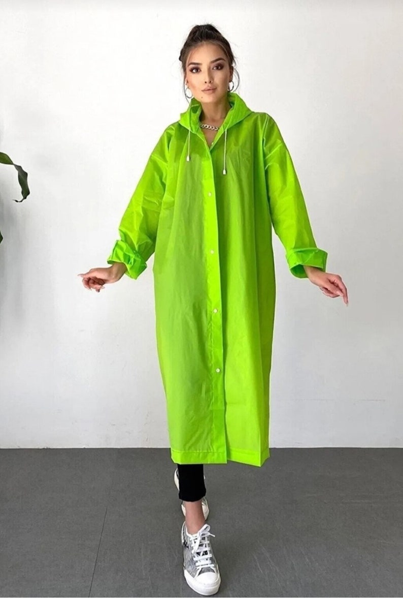 Multiple Color Unisex Long Raincoat BUY 2 and SAVE Light - Etsy