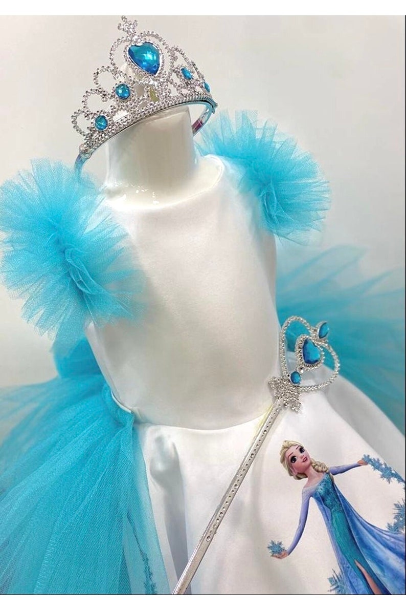 Girls Toddlers Disney's Frozen Elsa Birthday Costume Tutu - Etsy Australia