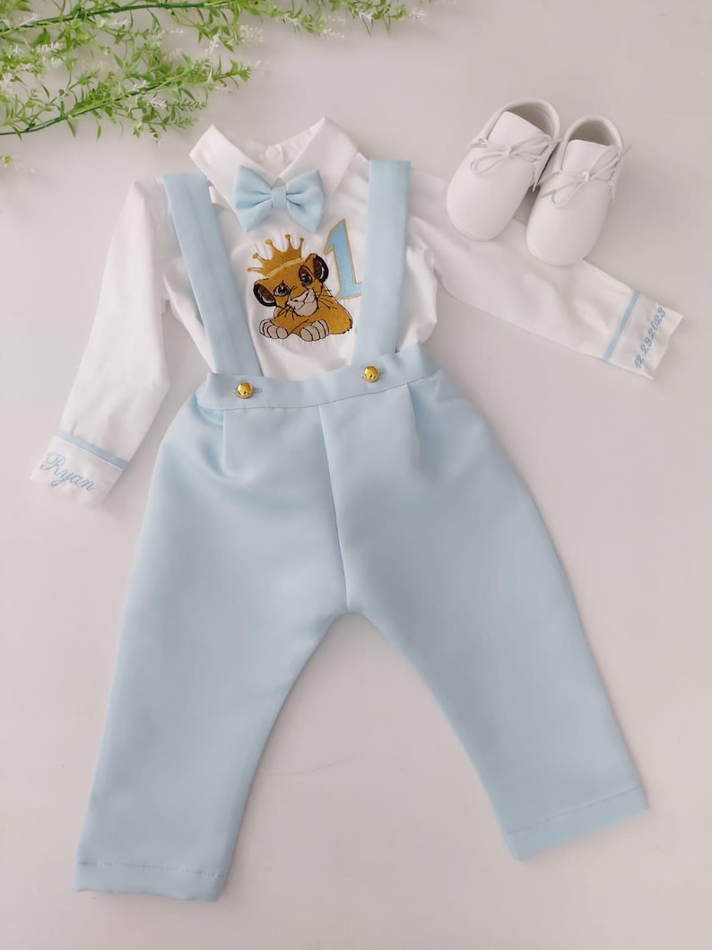 Personalized Boys Simba Lion King 1st Birthday Custom Safari Wild One ...