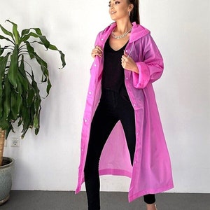 Multiple Color Unisex Long Raincoat BUY 2 and SAVE Light Men's Raincoat ...