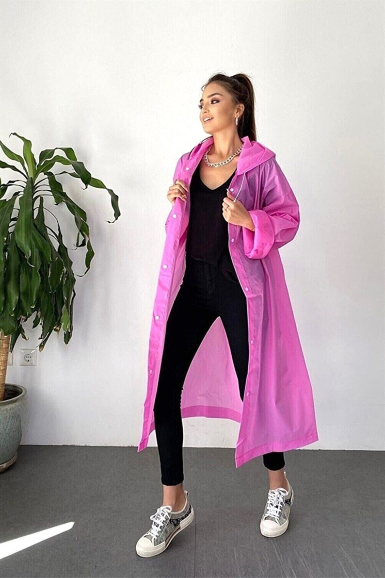 Multiple Color Unisex Long Raincoat BUY 2 and SAVE Light - Etsy