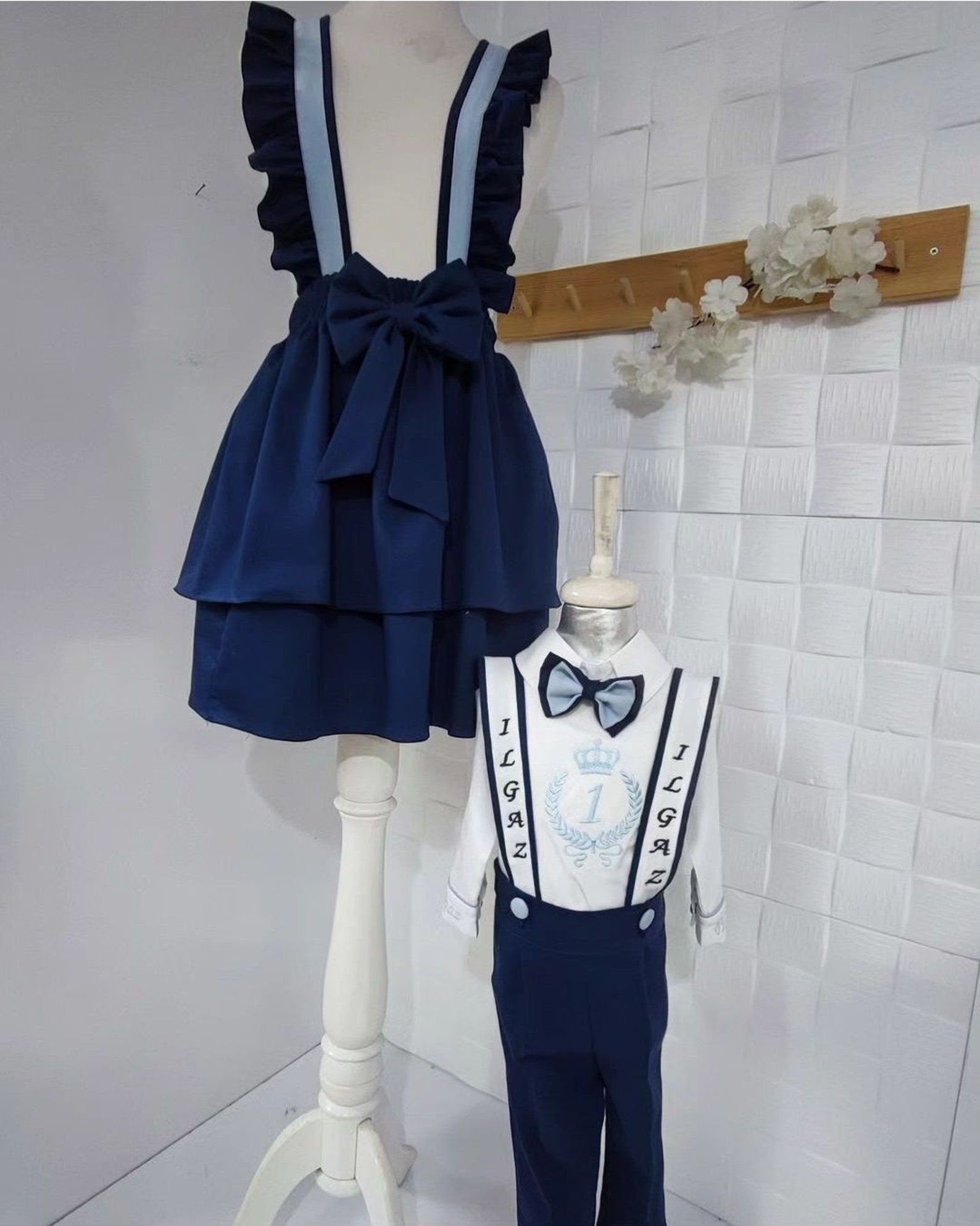 Personalized Boys 1st Birthday Outfit Matching Mother Son Outfits ...