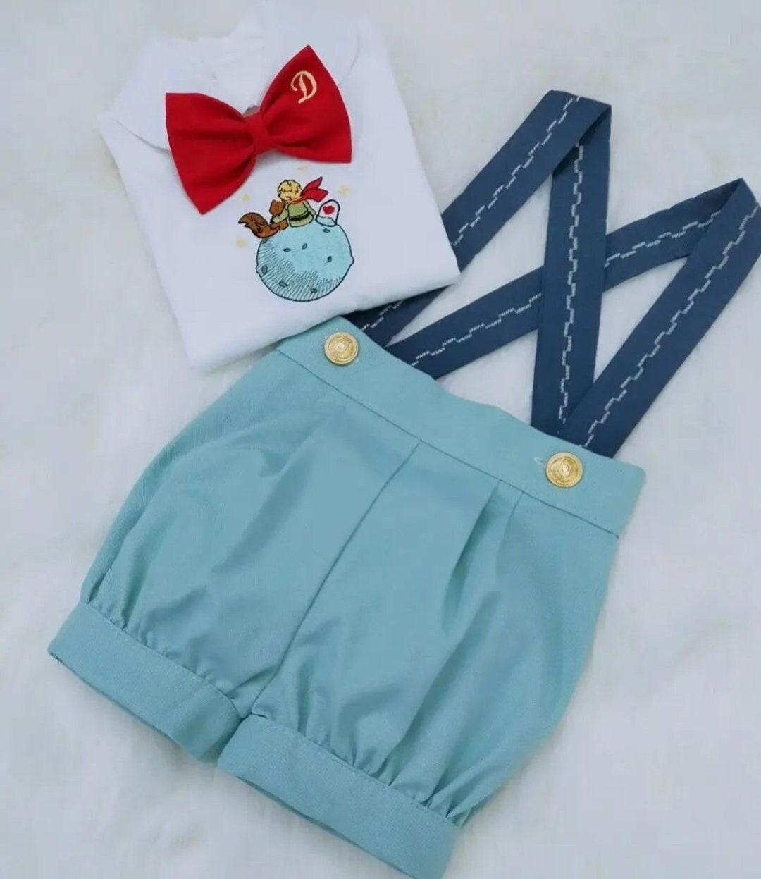 Personalized Baby Boys 1st Birthday Suit Set Le Petit Prince Boy ...
