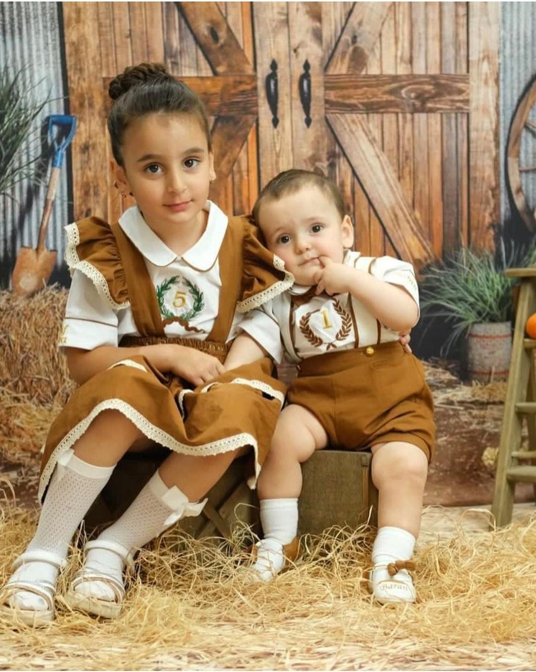 Personalized Siblings Matching Birthday Outfit Brother Sister Matching ...