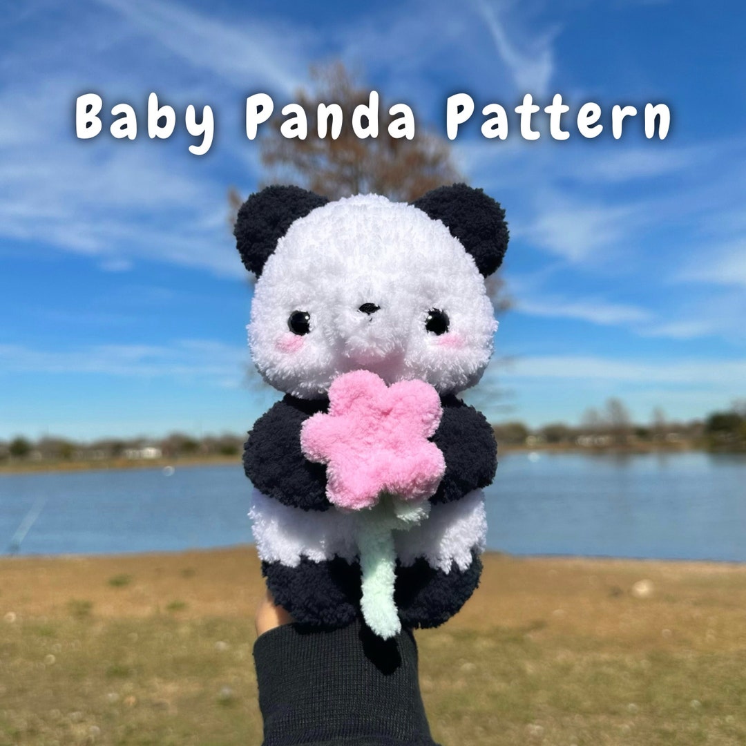 Baby Panda Crochet Pattern - Etsy