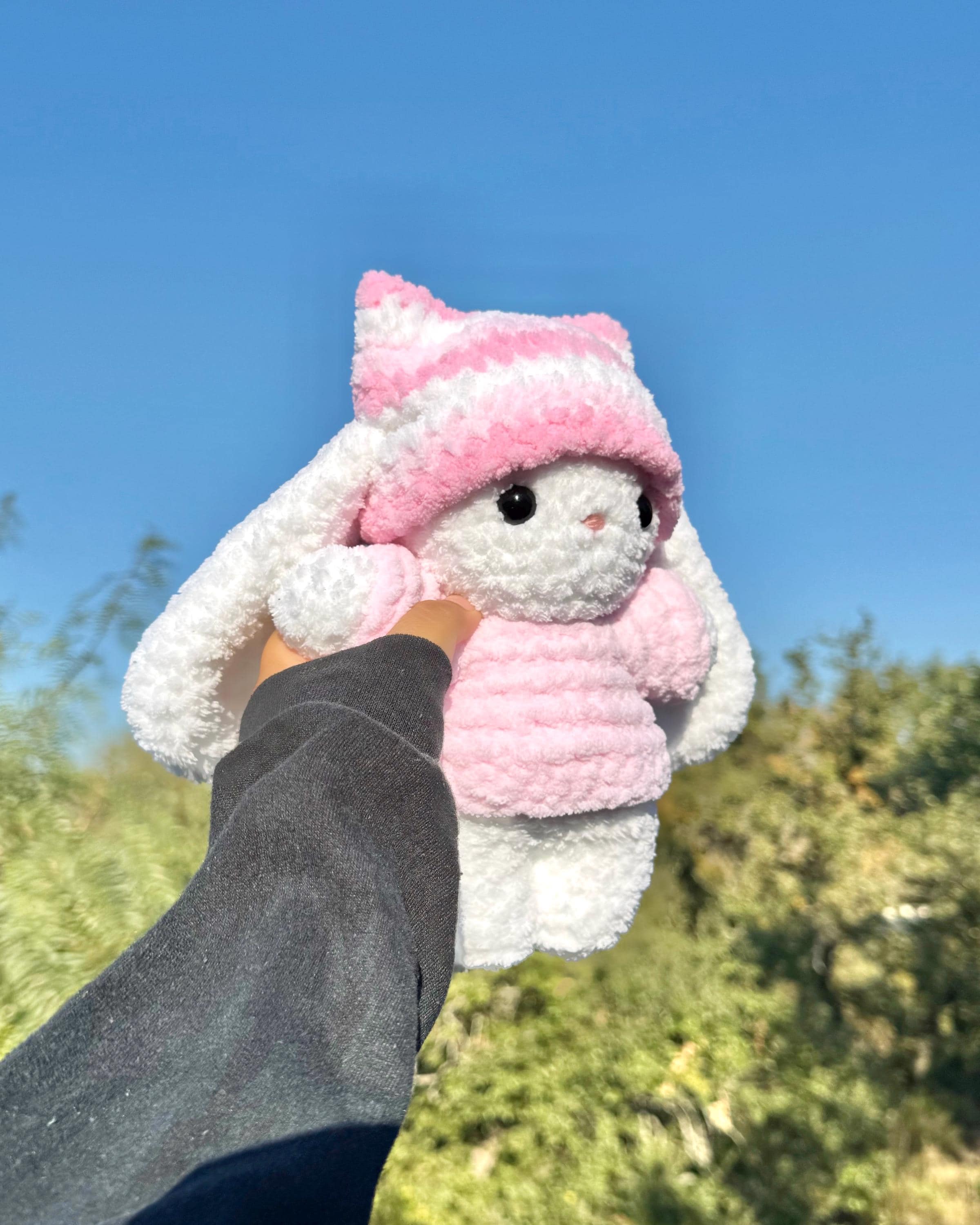 8 in 1 Winter Bunny Clothing Crochet Pattern | Bunny + Clothing - Etsy