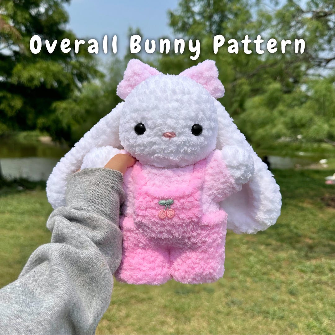 Layered Shirt & Overalls Bunny Crochet Pattern - Etsy