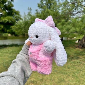 Layered Shirt & Overalls Bunny Crochet Pattern - Etsy