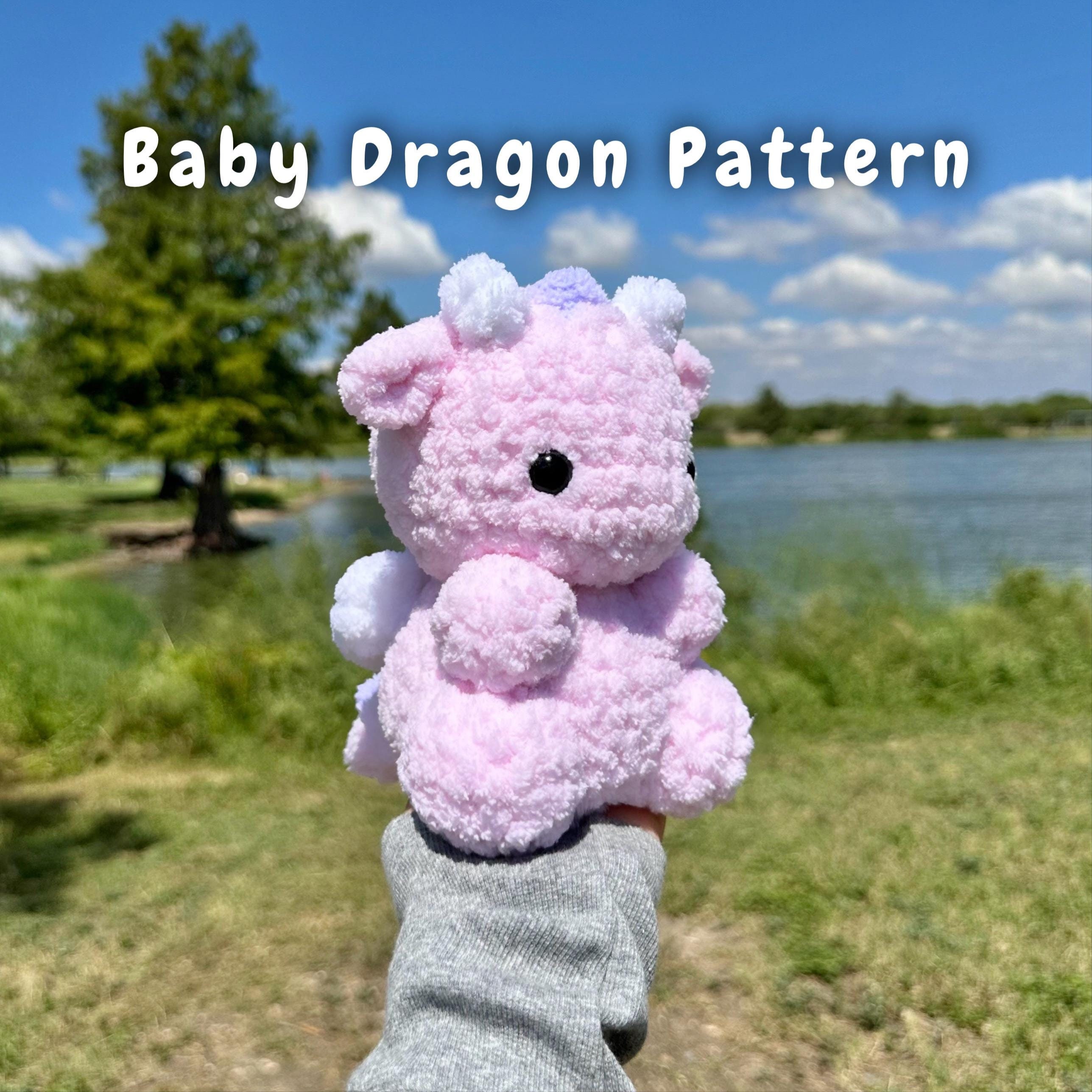 Baby Dragon Crochet Pattern - Etsy UK