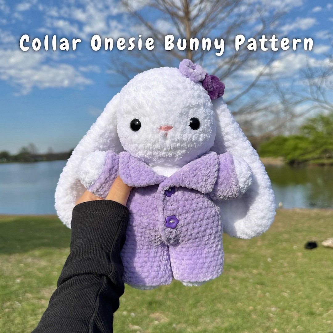 Collared Jumpsuit Bunny Crochet Pattern - Etsy