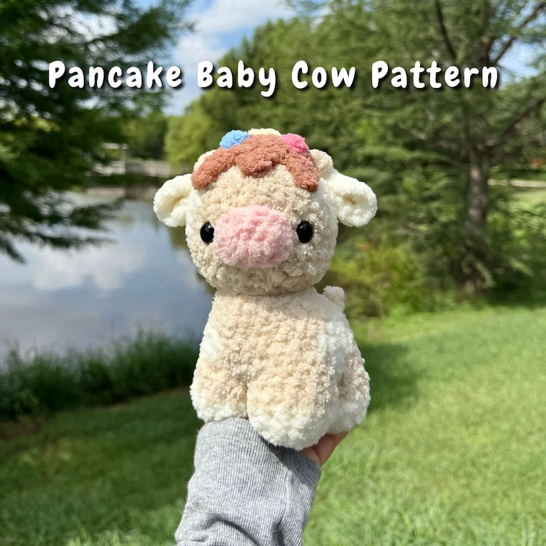 Pancake Baby Cow Crochet Pattern - Etsy