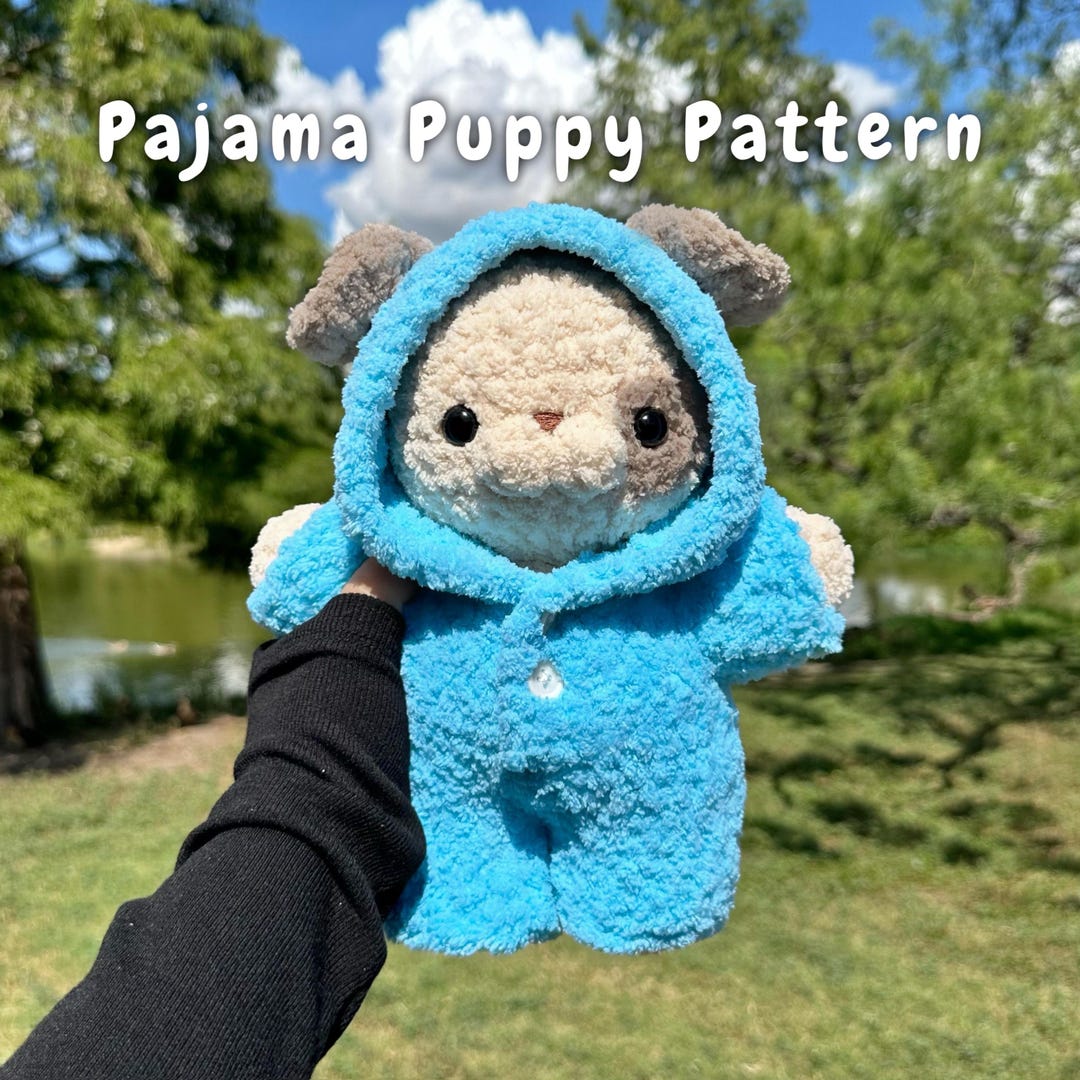 Pajama Puppy Crochet Pattern | Puppy + Pajama - Etsy