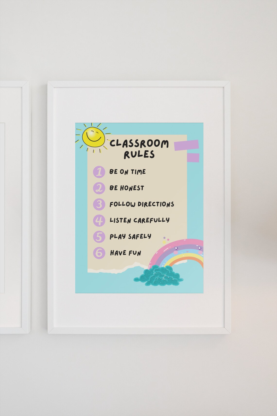 Classroom Rules, Classroom Rules Posters, Back to School Sign ...