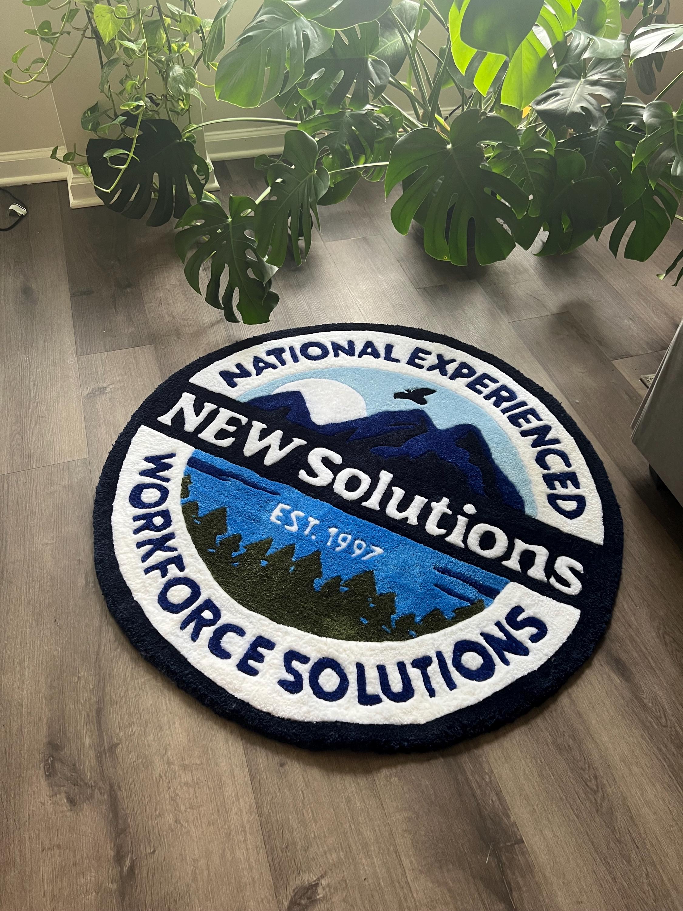 Corporate Logo Rug - Etsy