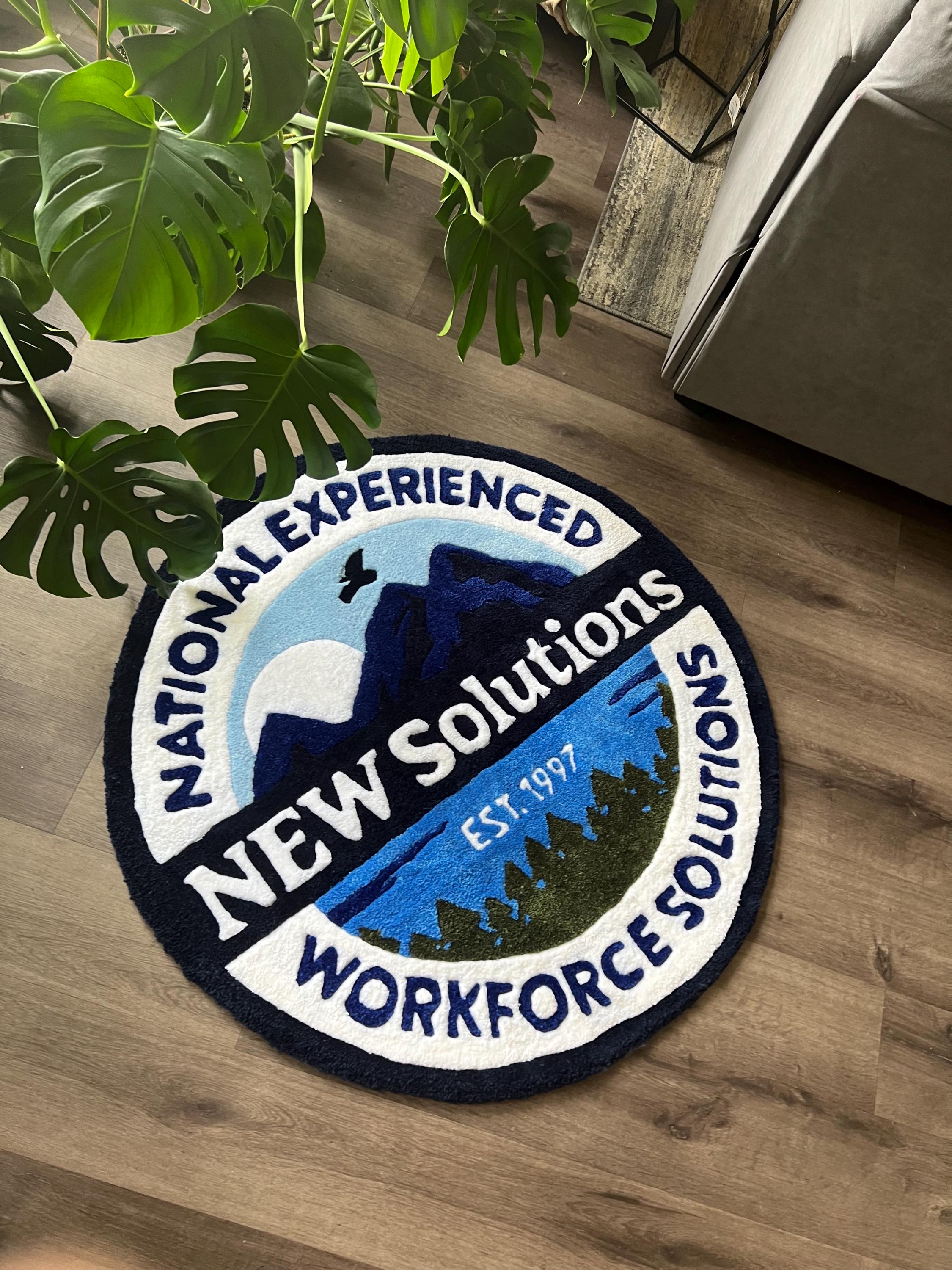 Corporate Logo Rug - Etsy