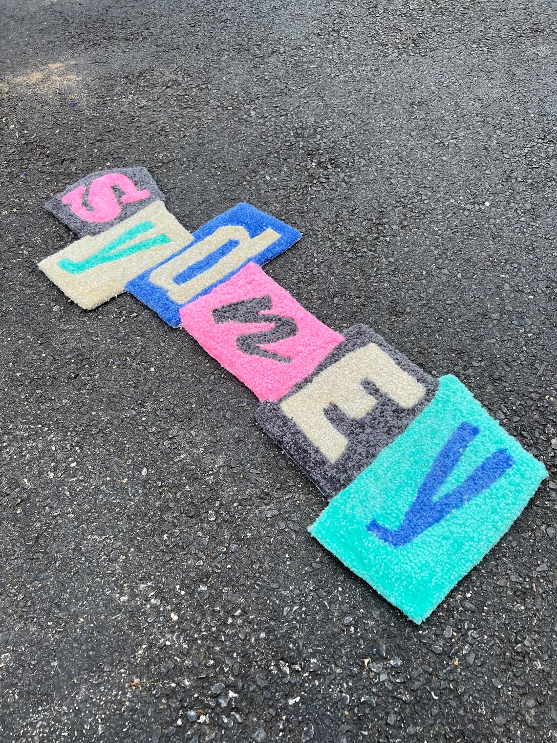 Ransom Letter Name Rug - Etsy