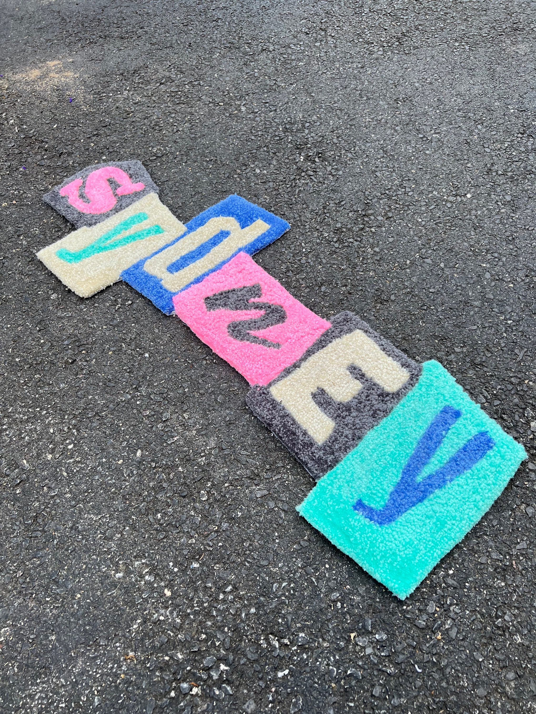 Ransom Letter Name Rug - Etsy