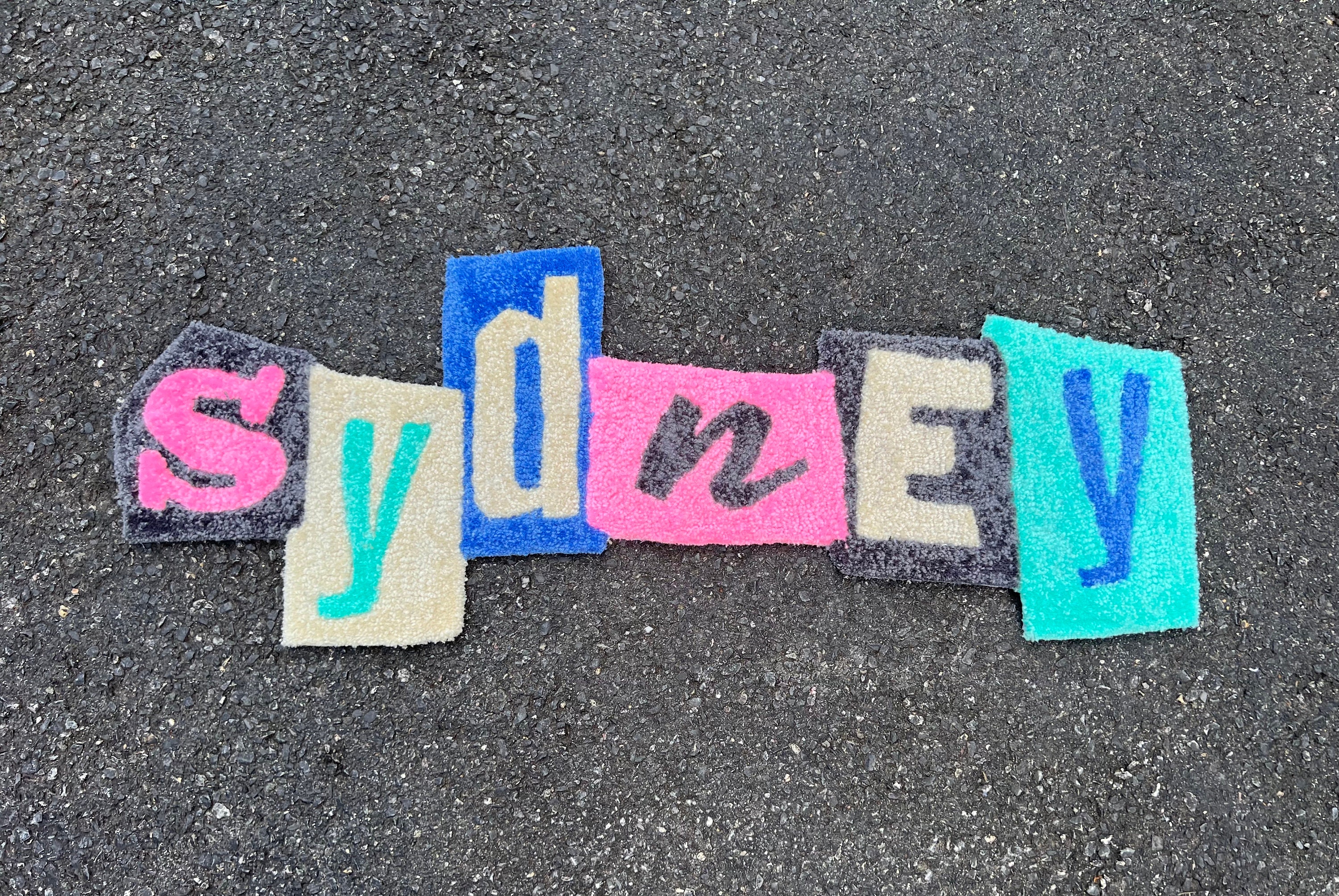 Ransom Letter Name Rug - Etsy