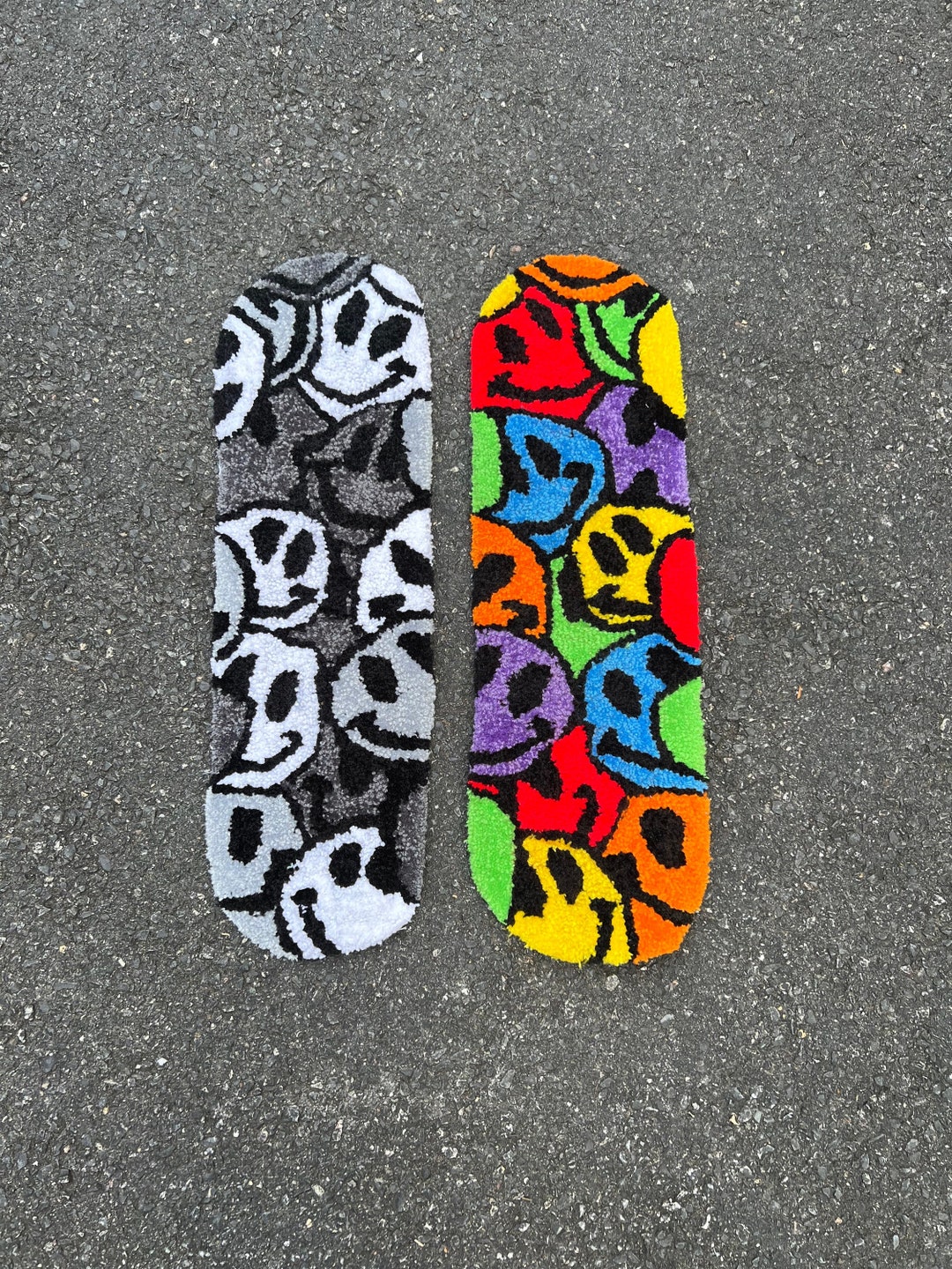 Smiley Face Skateboard Rugs - Etsy