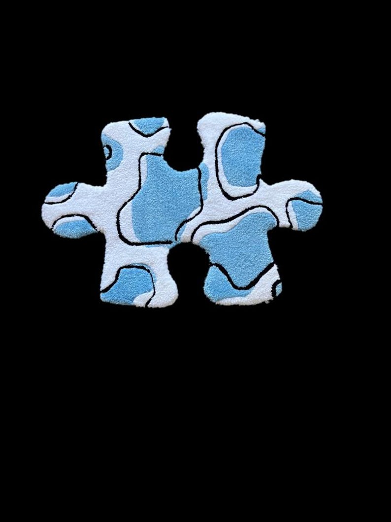 Puzzle Piece Rug - Etsy