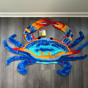 Maryland Blue Crab Rug - Etsy