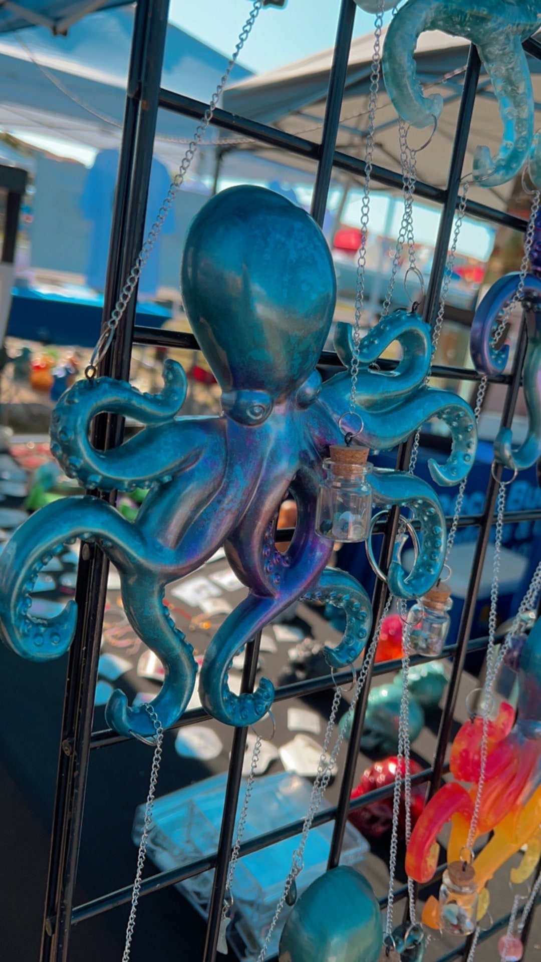 Personalized Octopus Crystal Suncatcher Decor - Etsy