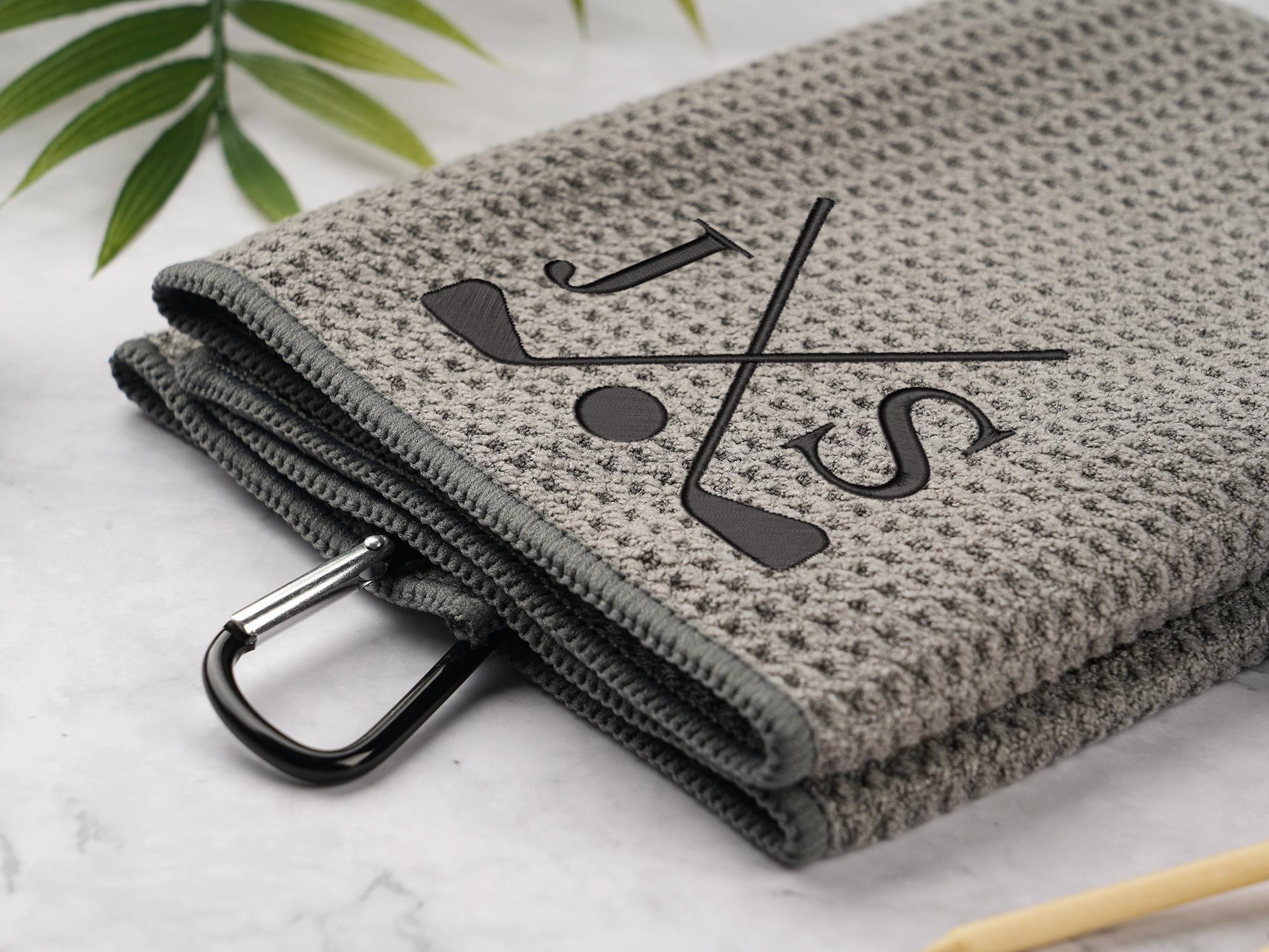 Custom Golf Towel,embroidered Golf Towel,personalized Monogrammed Golf ...