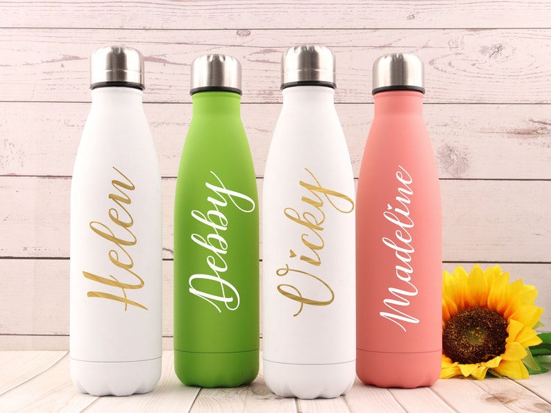 Personalized Water Bottlename Water Bottlecustom Insulated - Etsy