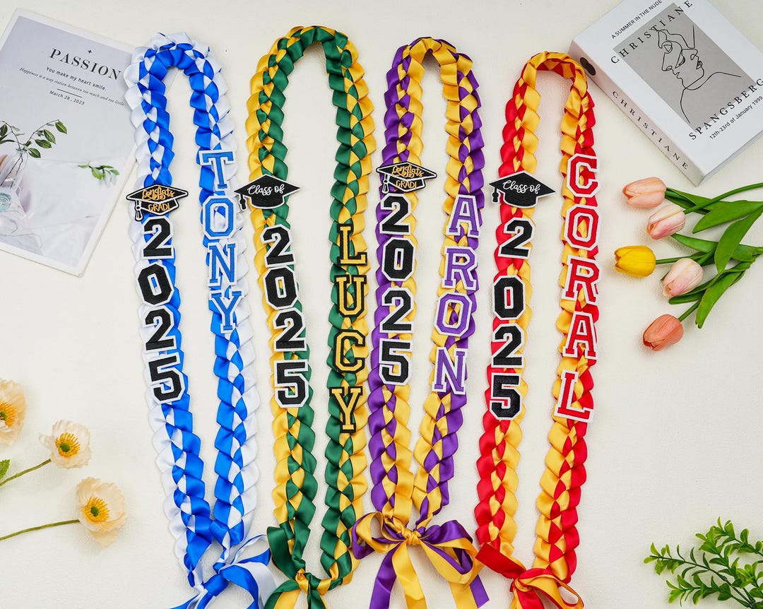 Custom Graduation Lei 2026,class of 2026 Graduation Lei,handcrafted ...