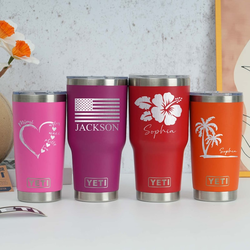 Yeti Engraved Monogram - Etsy